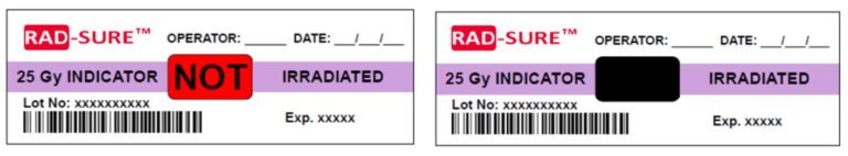 Rad-Sure Blood Irradiation Indicators Ashland PEO