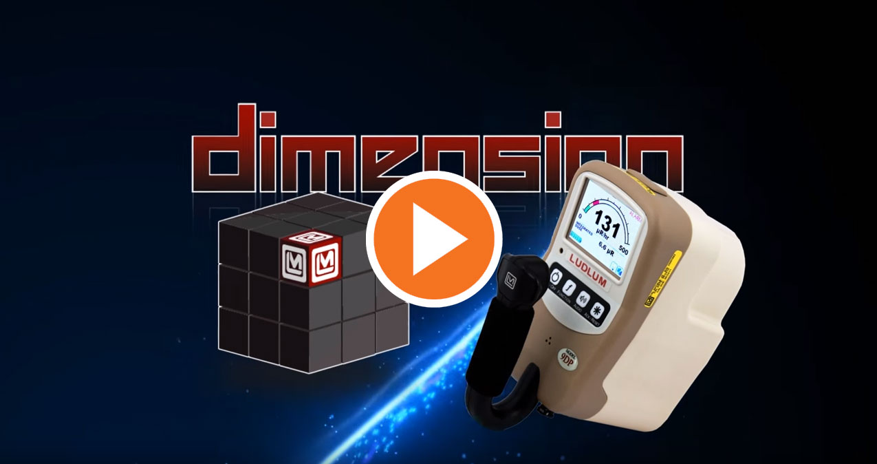 Ludlum Model 9DP* Ambient Dose Ion Chamber Survey Meter highlighted; 2 ...